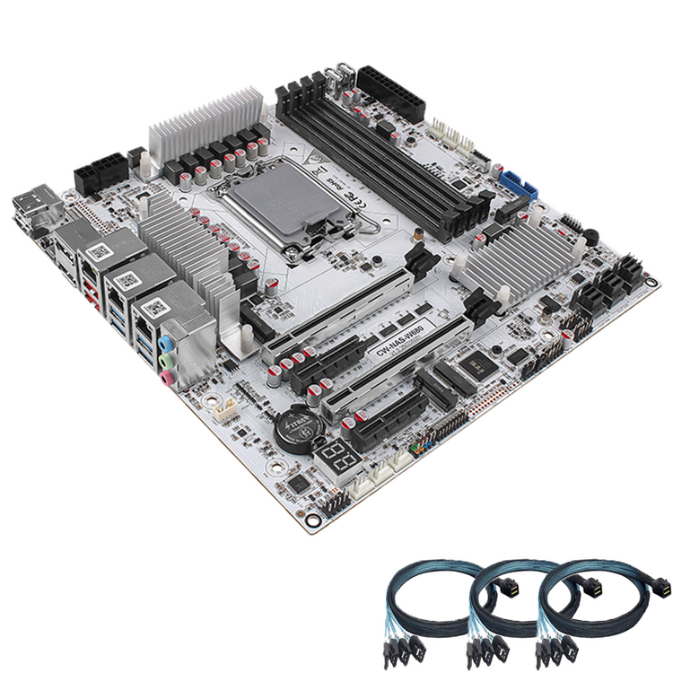 Changwang CWWK W680 NAS motherboard supports 12-bay server-grade SATA, – cwwk