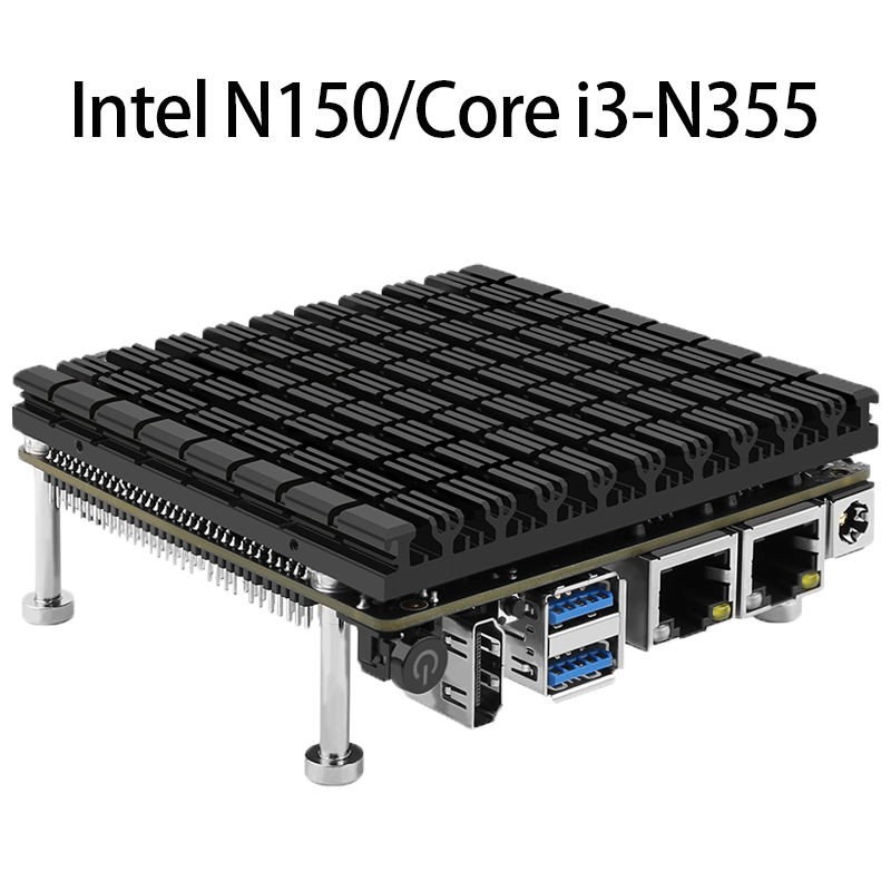 CWWK X86-P6 Development Board PC Intel i3-N355 N150 2xi226-V 2.5G DDR5 ...