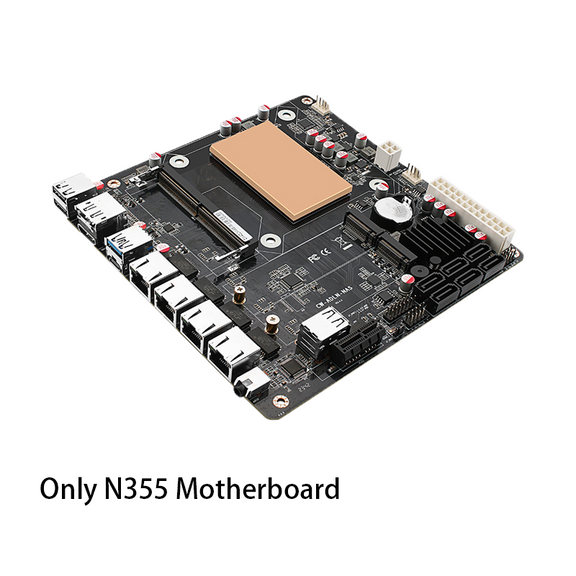 CWWK N100/i3-N305 six-bay NAS monster board/4x 2.5G/6x SATA3.0/2x M.2 ...