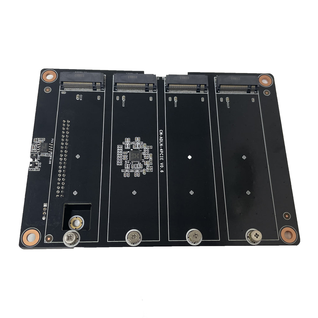 4*M.2 NVME interface supports expansion of 2/3 M.2 NVMe x1 adapter ...